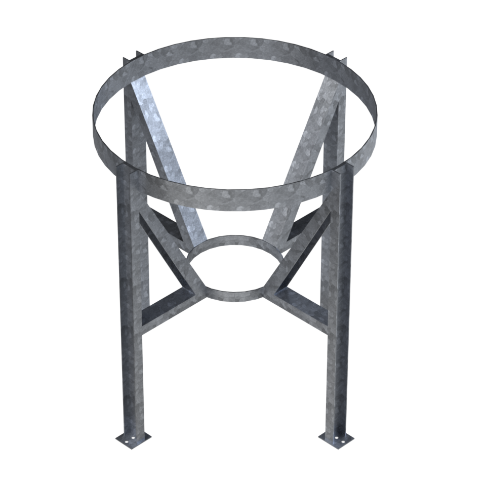 Silo stand 1900L metal | DRP